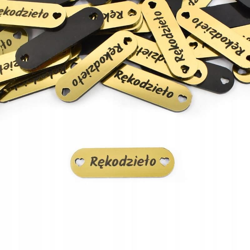 Metka metalizowana Rękodzieło złoto - Ceny i opinie - Ceneo.pl
