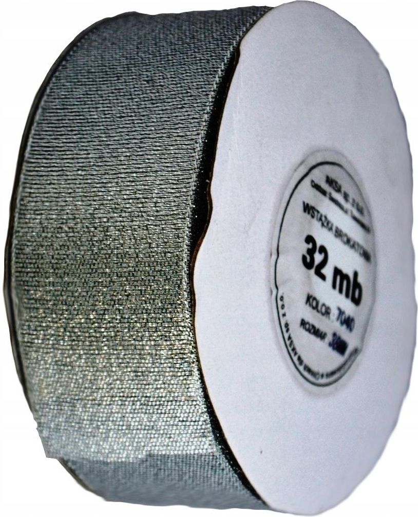 Tasiemka wstążka brokatowa 38mm 32 m złota srebrna - Ceny i opinie - Ceneo.pl