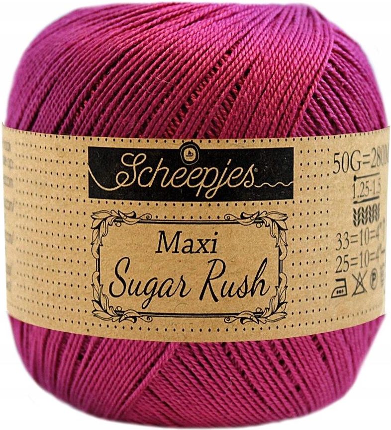 Kordonek Scheepjes Maxi Sugar Rush 128 purpura - Ceny i opinie - Ceneo.pl