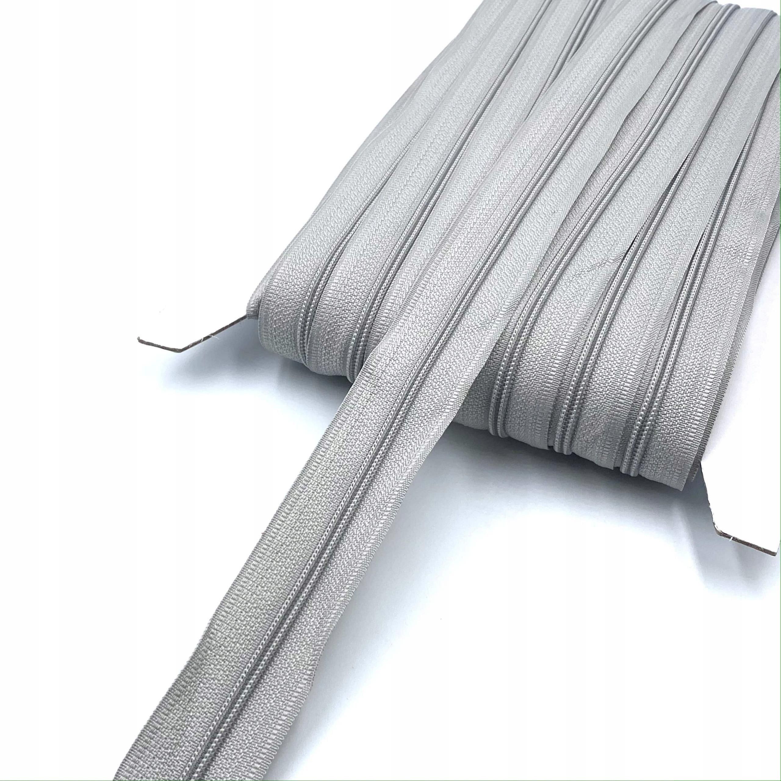 Taśma Suwakowa spiralna 3mm jasno szara 2 suwaki - Ceny i opinie - Ceneo.pl