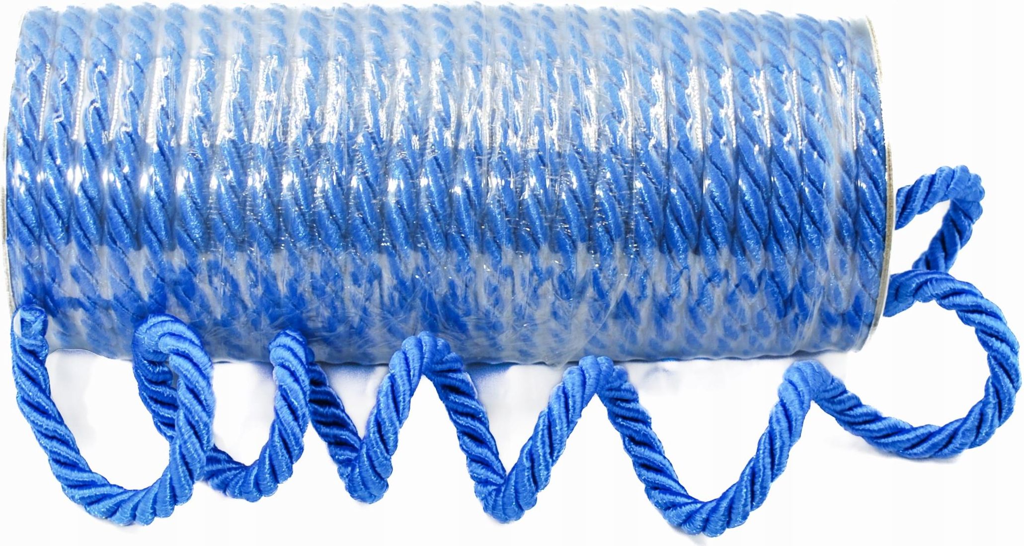 Sznur Ozdobny Skręcany 7mm/20m Niebieski - Ceny i opinie - Ceneo.pl