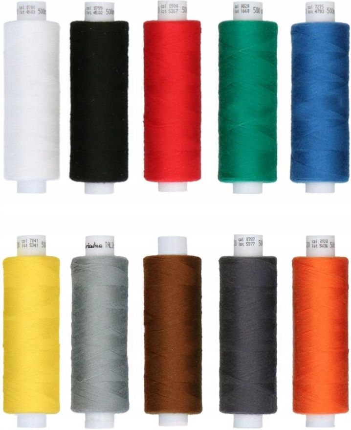 Zestaw Nici Do Szycia Ariadna Talia 120 500m -2- - Ceny i opinie - Ceneo.pl