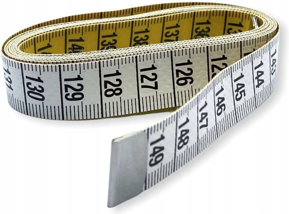 Miara centymetr krawiecki mocny biało-żółta 150cm - Ceny i opinie ...