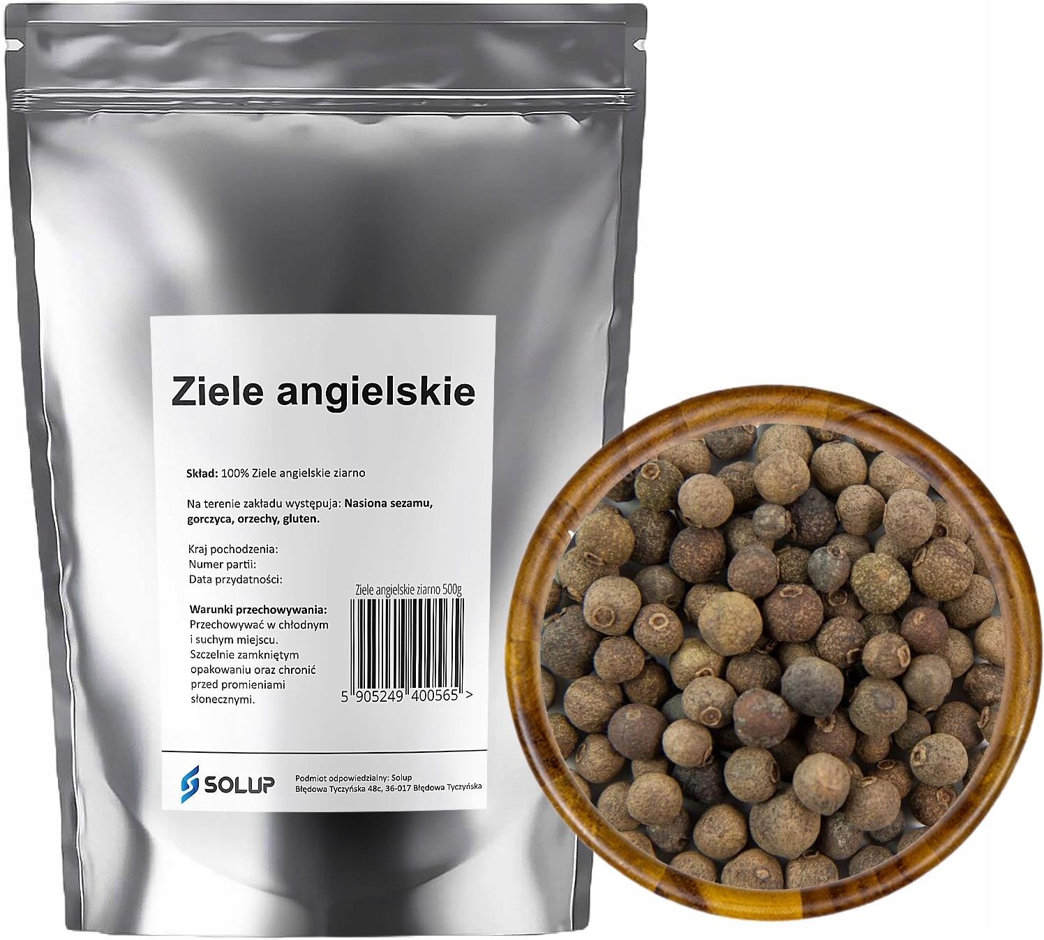 Solup Ziele Angielskie Aromatyczne Ziarno 500g - Ceny i opinie - Ceneo.pl