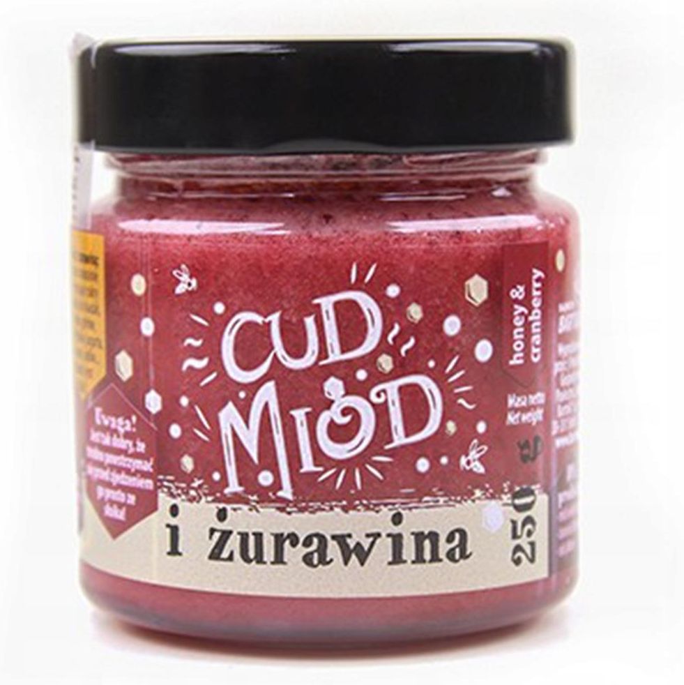 Bartnik Sądecki Cud Miód Smakowy Z Żurawiną 250g - Ceny i opinie - Ceneo.pl