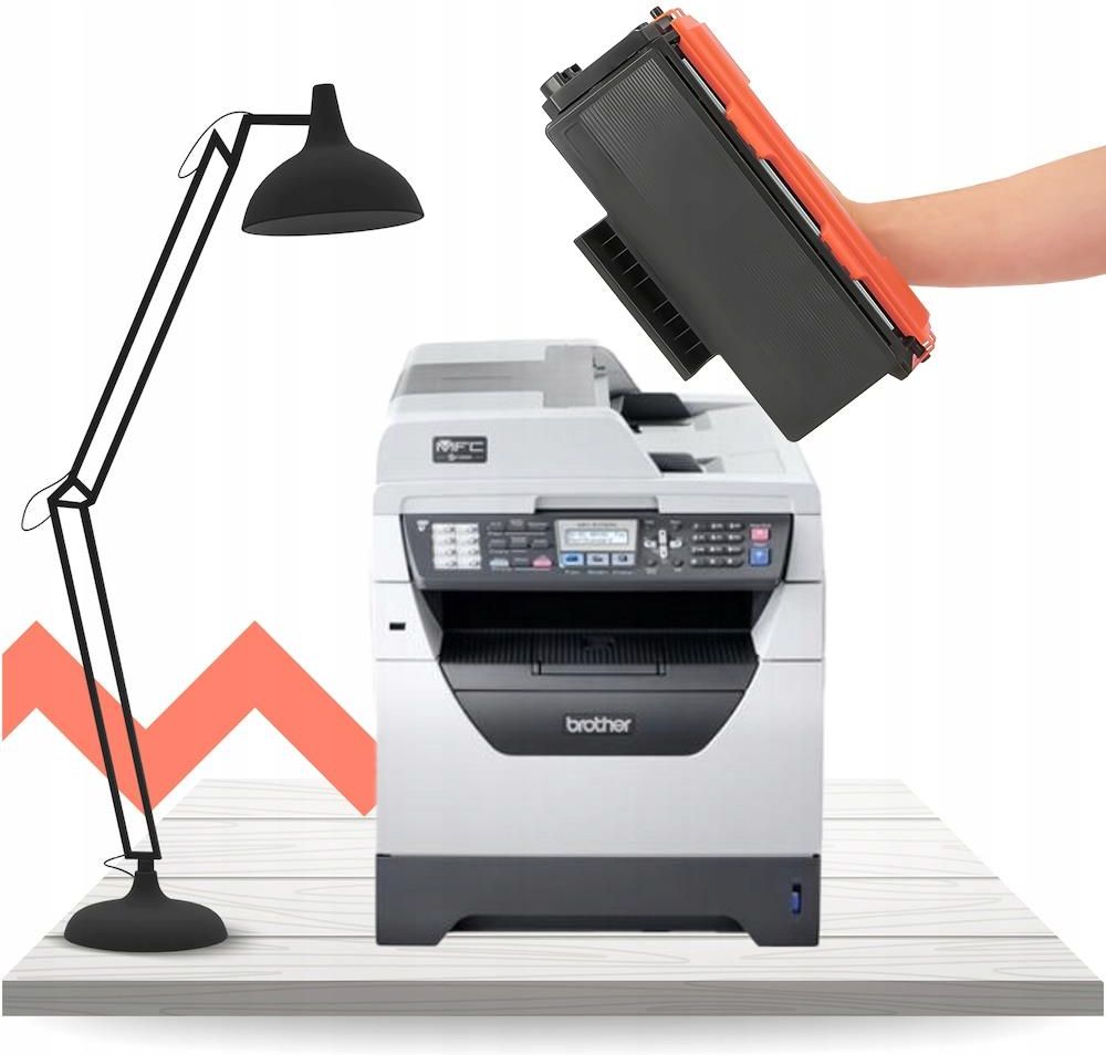 Toner do Brother MFC-8380 Dn (Czarny, TN-3280) - Opinie i ceny na Ceneo.pl