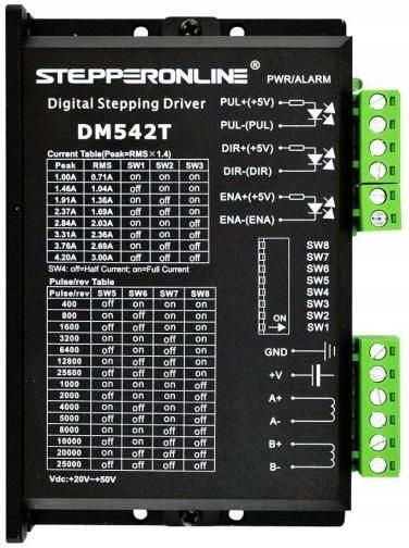 DM542T Stepper Motor Driver 1.0-4.2A 20-50VDC - Opinie i ceny na Ceneo.pl