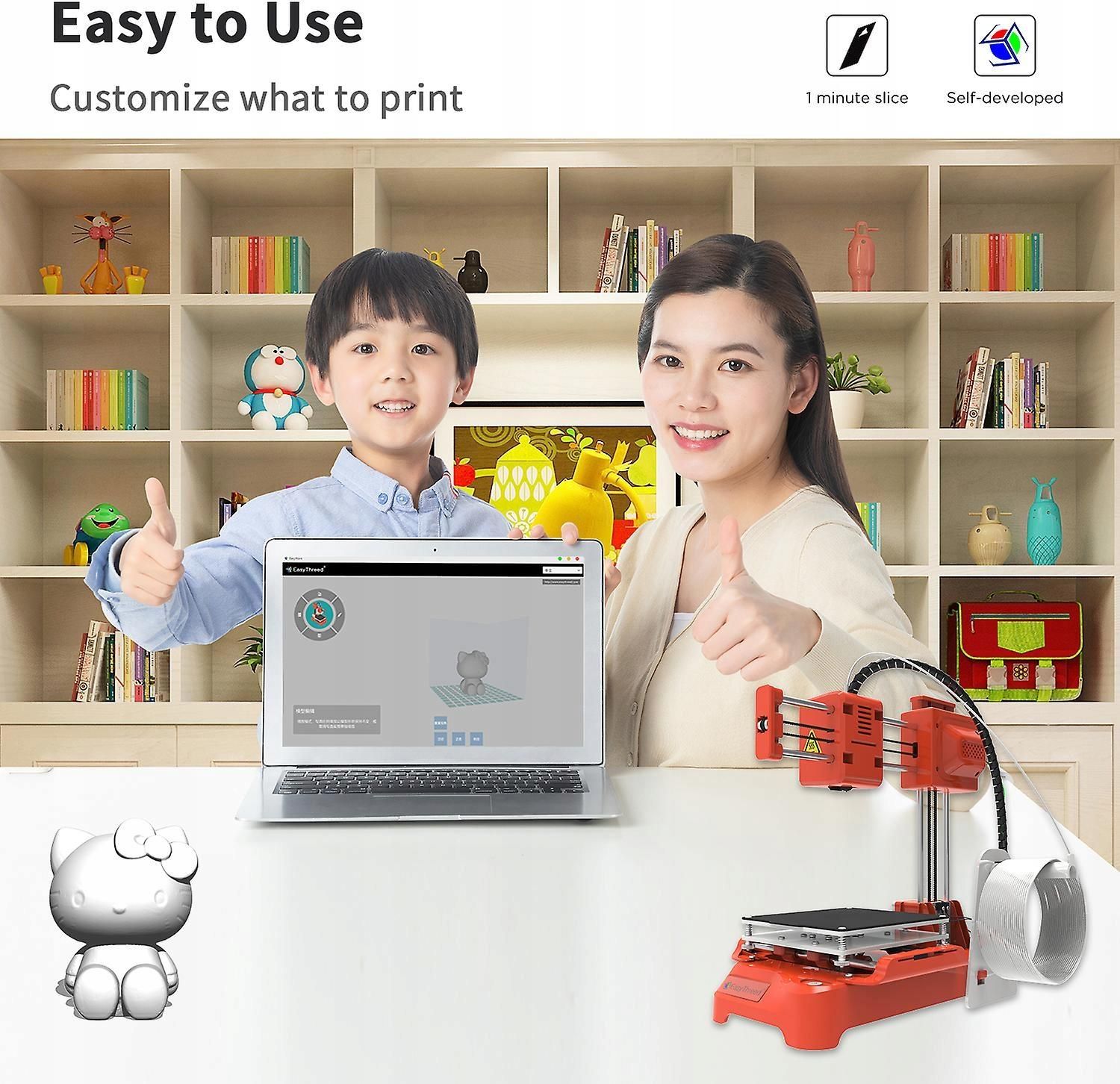 Easythreed K7 Toy Mini 3d Printer For Household - Opinie i ceny na Ceneo.pl