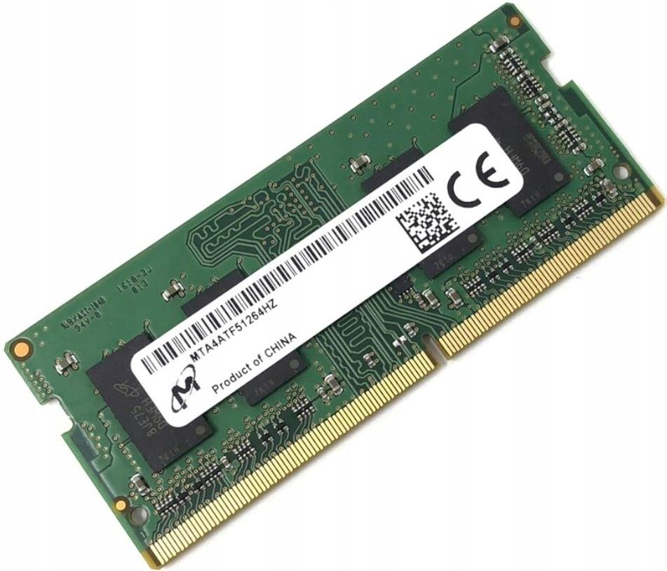 Micron DDR4 8GB 2133MHz SO-DIMM CL15 (MTA16ATF1G64HZ2G1B1) - Pamięć RAM ...
