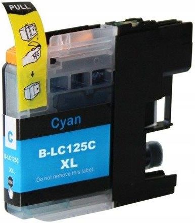 Tusz Tusz do Brother LC125 XL niebieski cyan zamiennik do drukarki ...