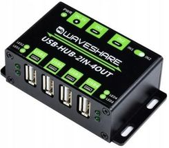 Hub USB Waveshare USB-HUB-2IN-4OUT-EU - 4-portowy Hub Usb 2.0 - Opinie ...