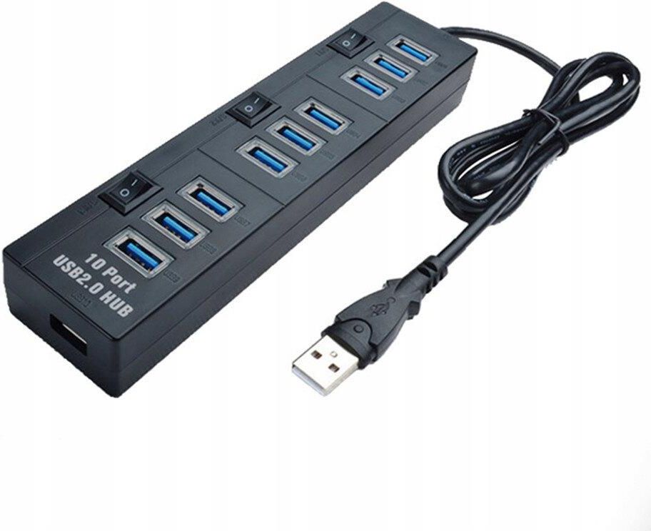 Hub USB Greifen Usb 2.0 Hub Multi Usb Splitter 10 Port Expander ...