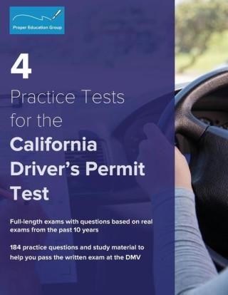 4 Practice Tests for the California Driver's Permit Test - Literatura ...