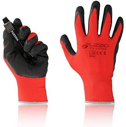 Fuzzio Fuzzio 12 Par Rękawic Roboczych En388 Powłoka Lateksowa Do ...