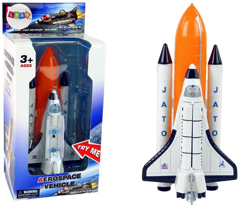 Leantoys Rakieta Kosmiczna Statek Kosmiczny Kosmos Światło Dźwięk - Ceny i opinie - Ceneo.pl