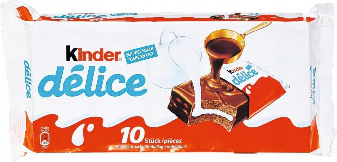 Ferrero Kinder Delice 10x39G - Ceny i opinie - Ceneo.pl