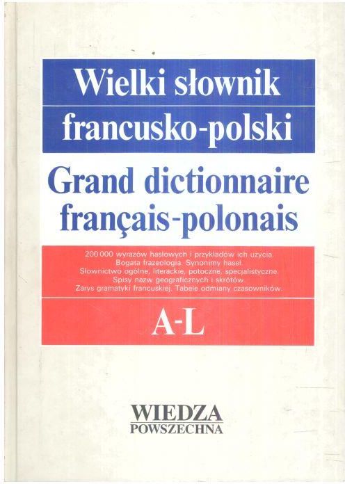 Multimedia z outletu Produkt z Outletu: Wielki Słownik Francusko-Polski ...