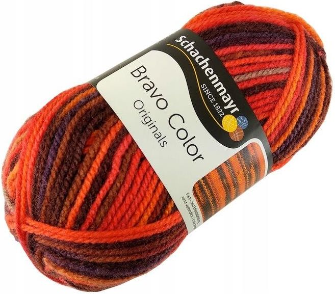 Bravo Color Włóczki Akrylowe Cieniowane 02087 - Ceny i opinie - Ceneo.pl