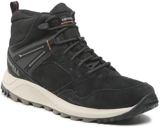 Buty trekkingowe Merrell Wildwood Sb Mid Wp J067285 Czarny - Ceny i ...