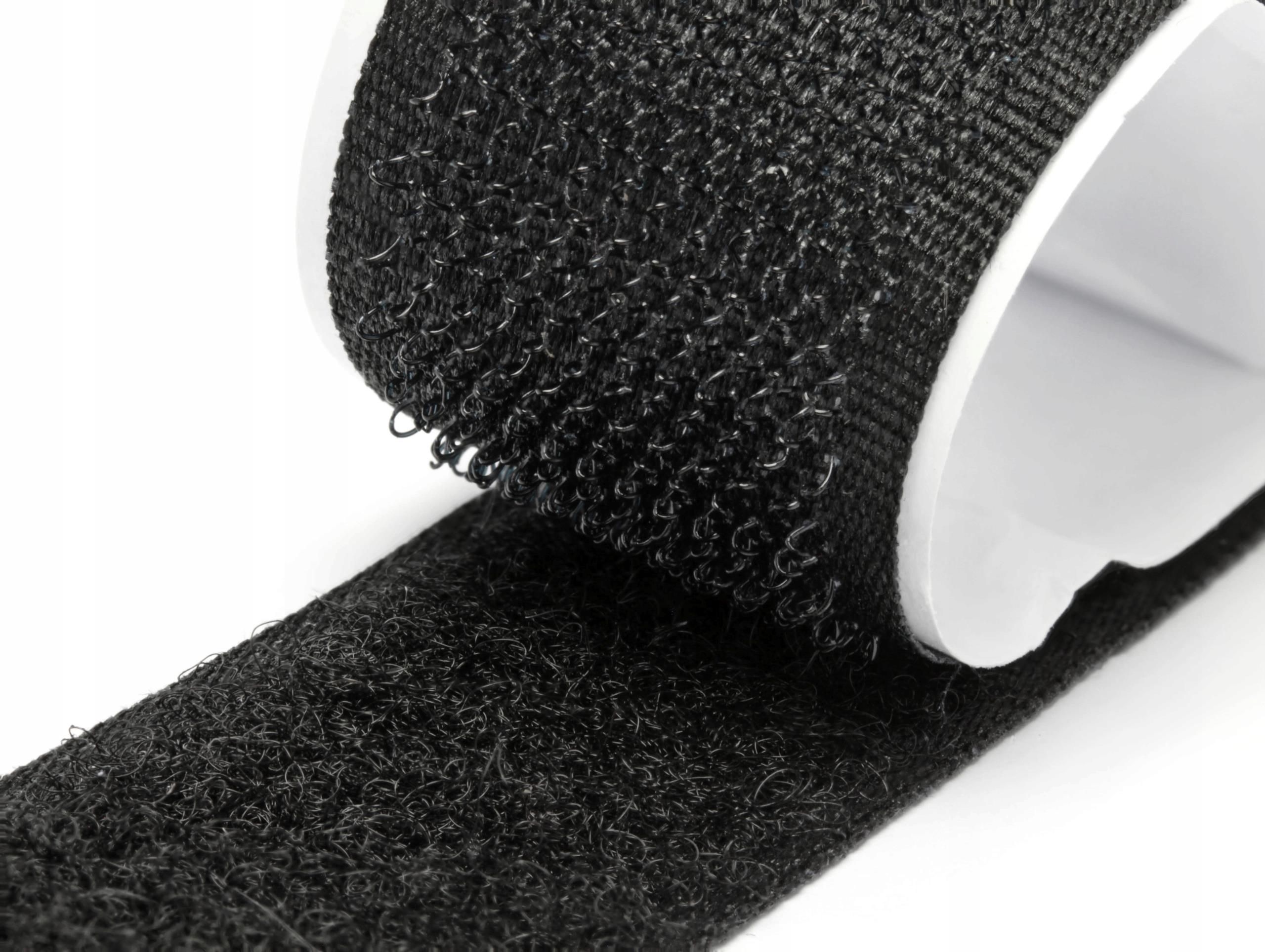 Taśma rzep z Klejem 30mm 2 rolki x 25 m czarna 3cm - Ceny i opinie - Ceneo.pl