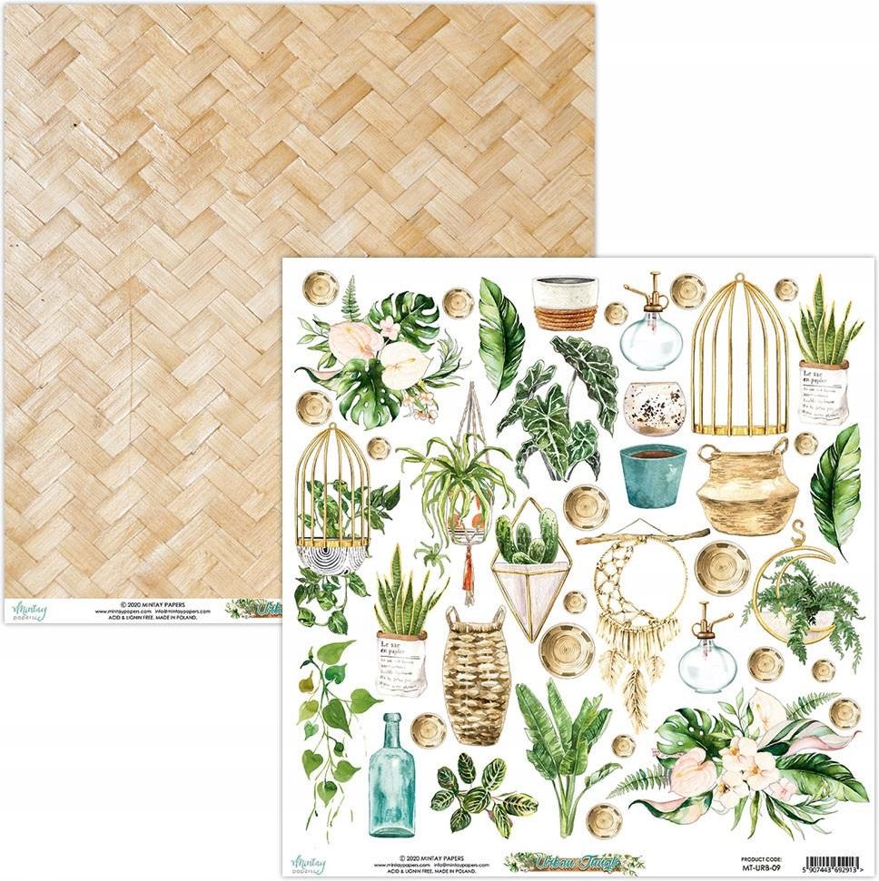 Papier scrapbookingu Mintay Papers Urban Jungle - Ceny i opinie - Ceneo.pl