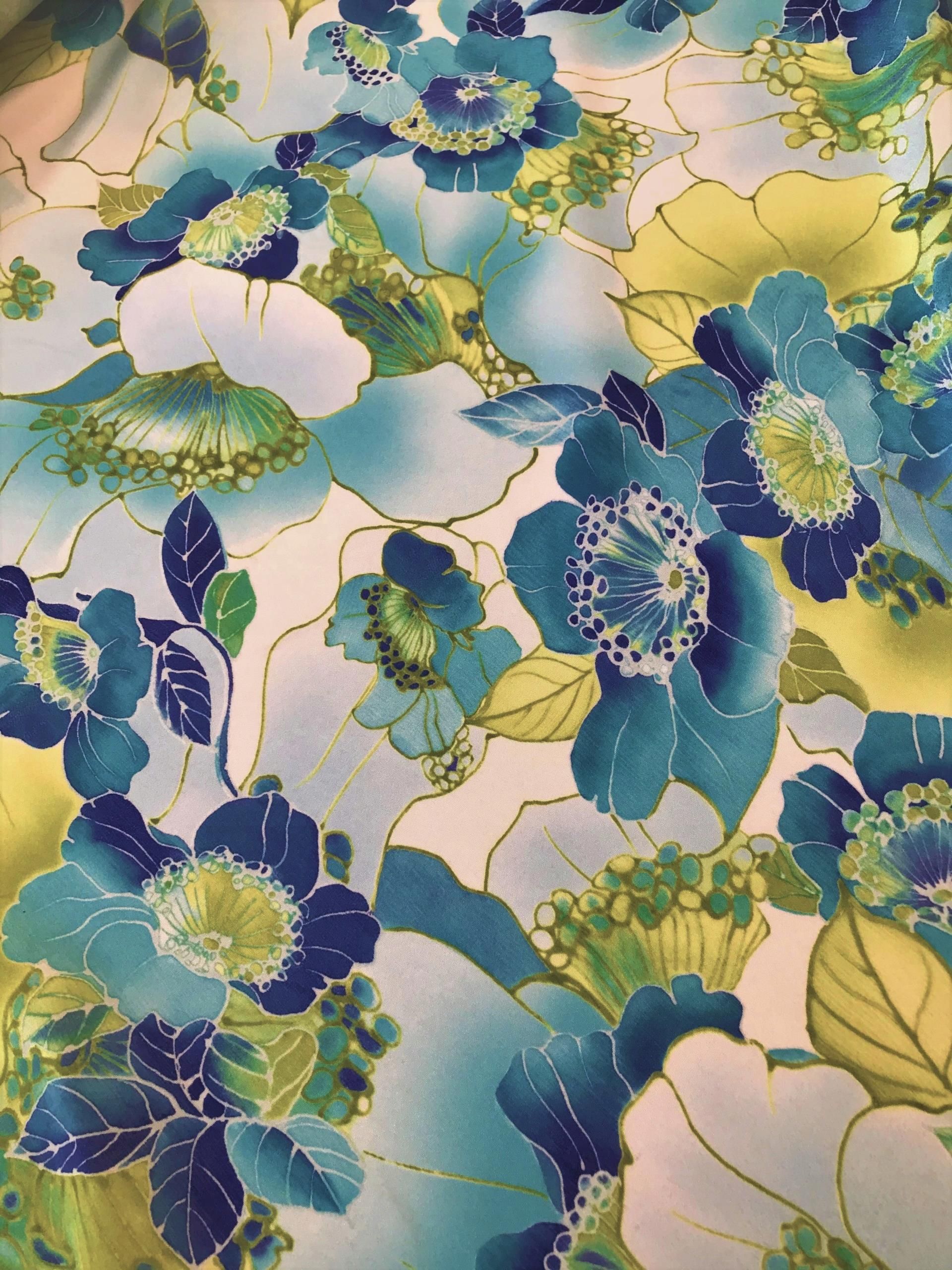 Tkanina Satynowa W Kwiaty Materiał Na Sukienka - Ceny i opinie - Ceneo.pl