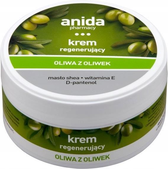 Krem do twarzy Anida Krem regenerujący oliwa z oliwek 125 ml - Opinie i ...