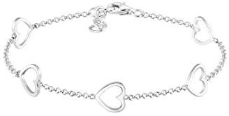 Elli Damskie Bransoletki Ze Srebra Wysokiej Próby 925 E Srebro 16 Colore: Srebro Cod. 0202170518 ...