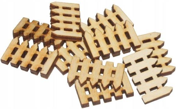 Płotek Ze Sklejki płotki scrapki drewniane 10szt - Ceny i opinie - Ceneo.pl