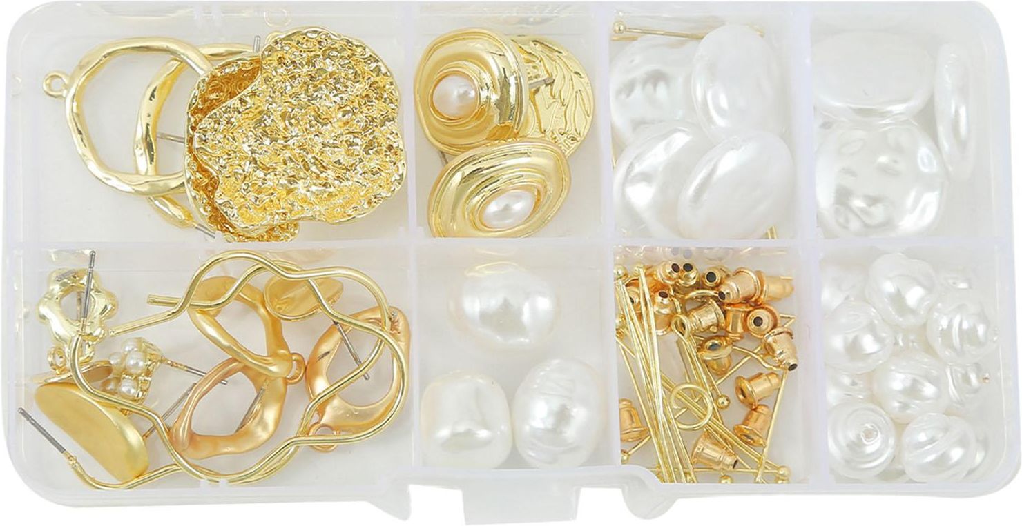 Zestaw do robienia kolczyków Diy Materiały do - Ceny i opinie - Ceneo.pl