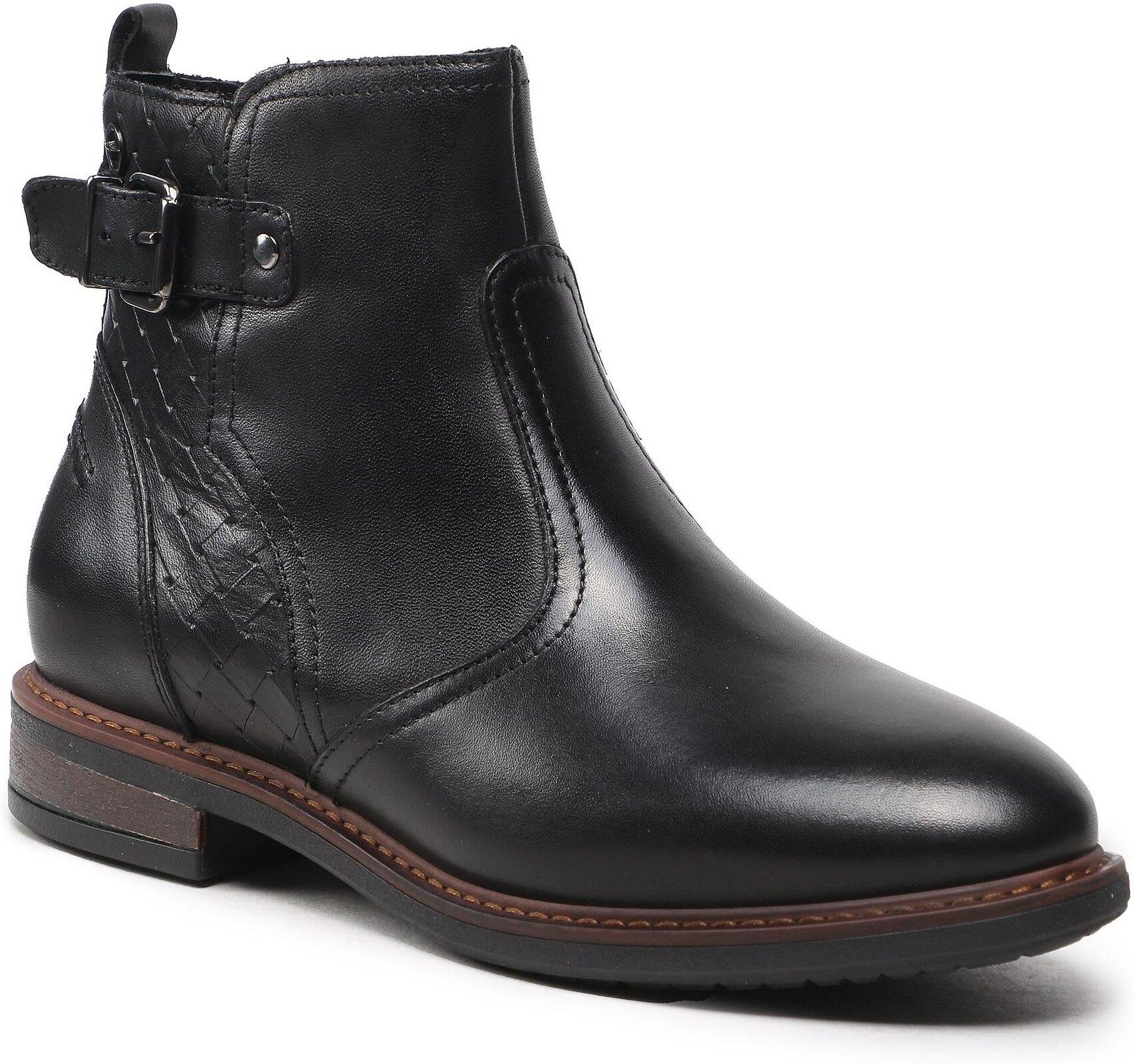 Tamaris Botki 1-25377-29 Czarny - Ceny i opinie - Ceneo.pl