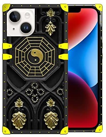 Let'S Connect Do Iphone 14 Plus Square Edge Phone Case Yin_Yang ...
