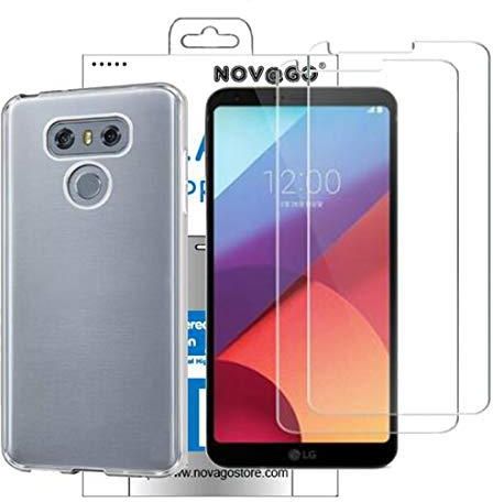 Novago Kompatybilne Z Lg G6 (2 W 1) Etui Ochronne, Miękkie, Przezroczyste I Wytrzymałe, Odporne ...