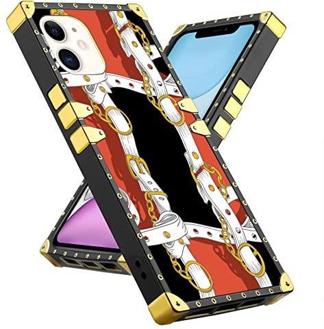 Let'S Connect Do Iphone 11 Square Edge Phone Case Chain Belt Flexible ...