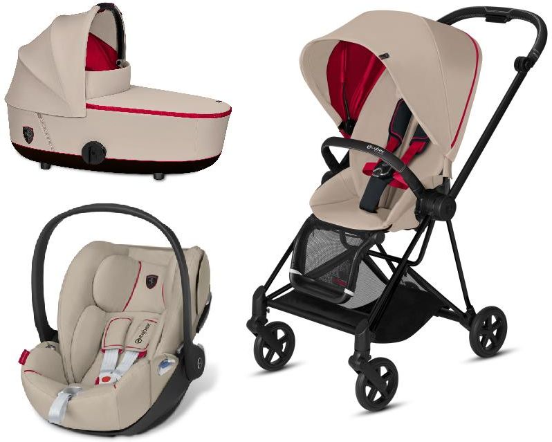 Wózek MIOS 2.0 LUX CYBEX FOR SCUDERIA FERRARI SILVER GREY Wózek 3w1 ...