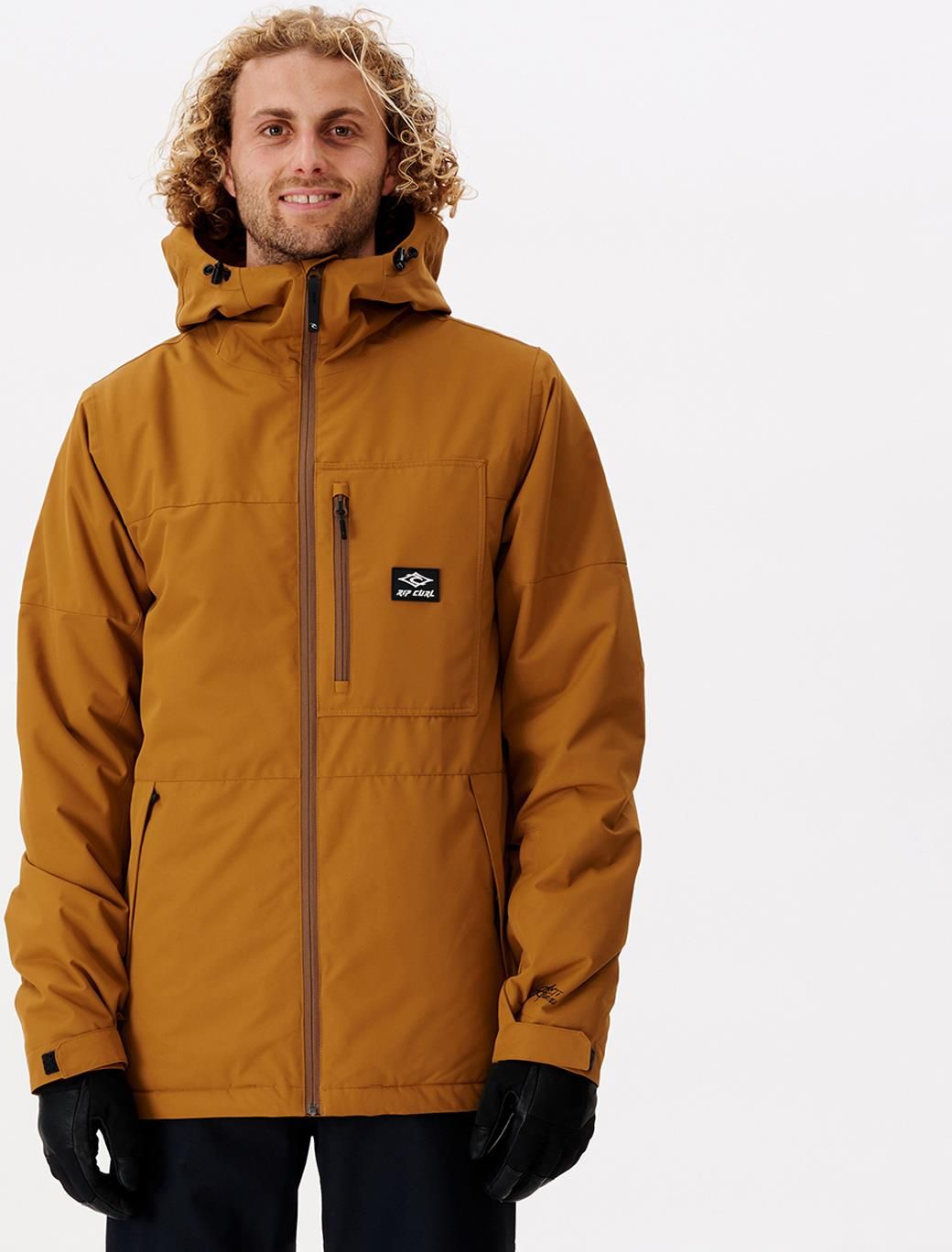 Rip Curl Męska Ocieplana Notch Up Jacket 005Mou146 Złoty - Ceny i ...