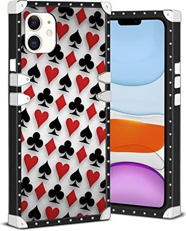 Let'S Connect Do Iphone 11 Square Edge Phone Case Poker (1) Elastyczne ...