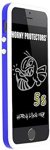 Horny Protectors Ip5S-3009 Bumper Tpu Etui Ochronne Do Apple Iphone 5S Niebiesko-Białe - Etui na ...
