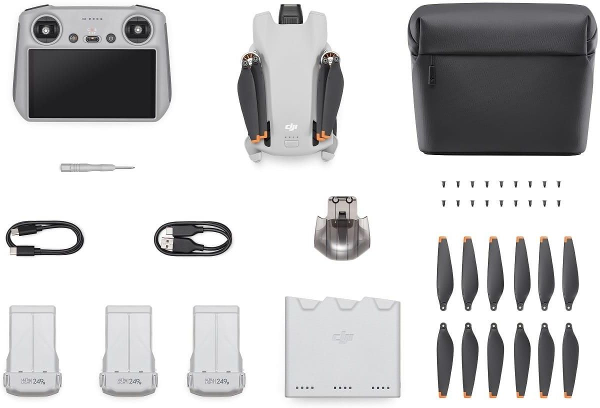 DJI Mini 3 Fly More Combo (DJI-RC) - Ceny i opinie na Ceneo.pl