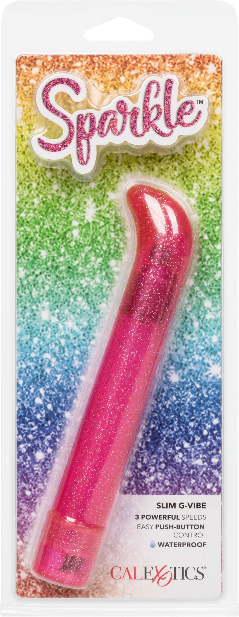Calexotics Sparkle Slim G Vibe Pink (Sca12518P) - Ceneo.pl