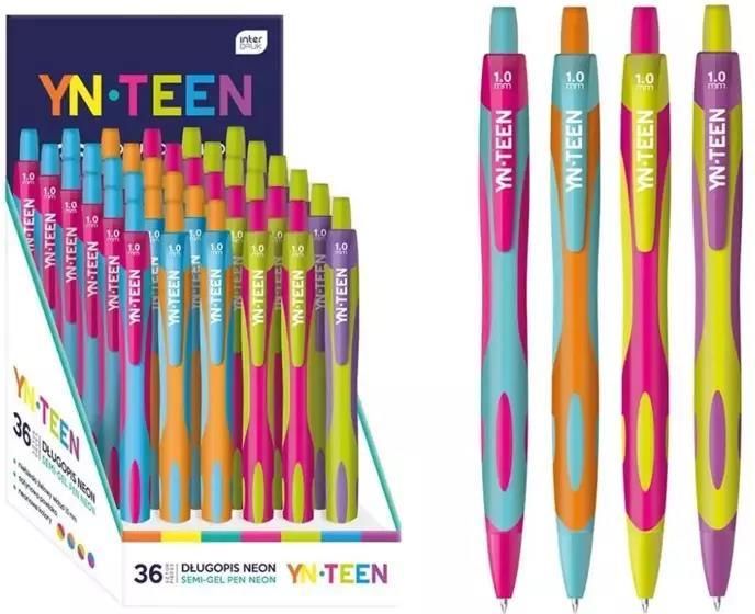 Interdruk Długopis Żelowy Neon 36Szt Yn Teen - Ceny i opinie - Ceneo.pl