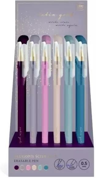 Interdruk Długopis Ścieralny Satin Gold 0.5 Blue 36Szt - Ceny i opinie ...