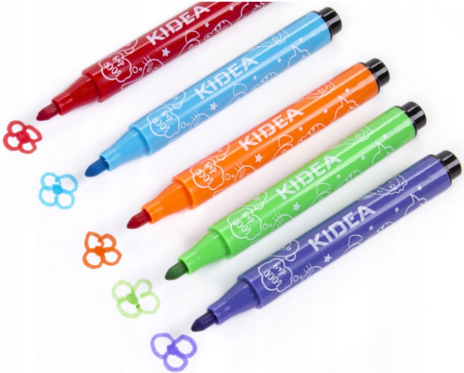 Grube Flamastry Kidea Pisaki Jumbo Szkolne 24 Kol. - Ceny i opinie ...