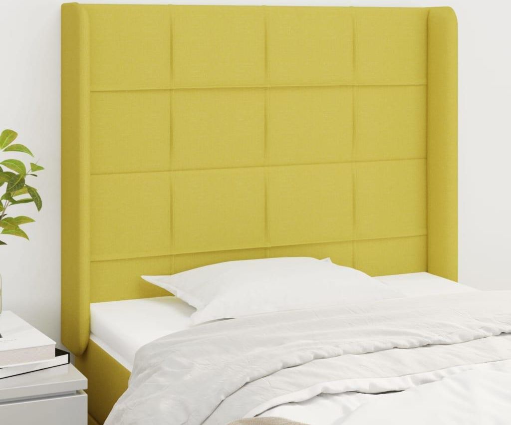 Vidaxl Zagłówek Uszak Zielony 93X16X118 128 Cm Tkanina 3119569 - Opinie ...