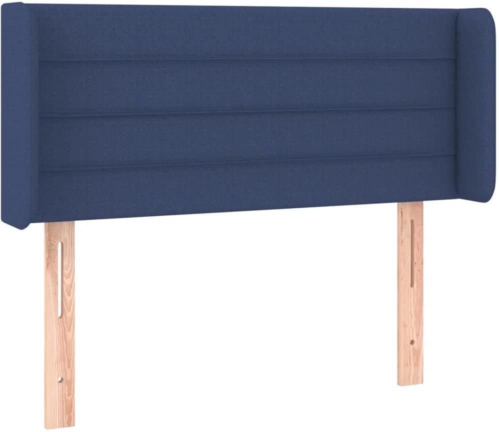 Vidaxl Zagłówek Uszak Niebieski 103X16X78 88 Cm Tkanina 13452-3118904 ...