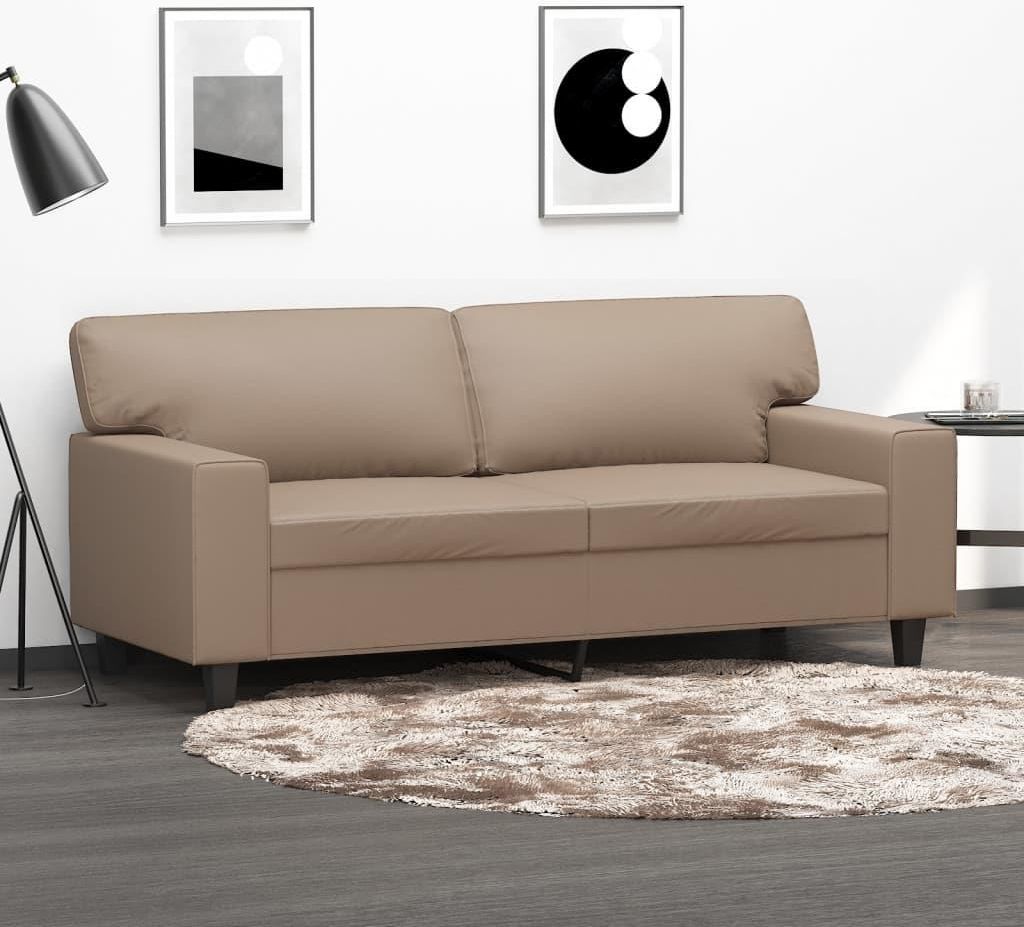 Vidaxl 2 Osobowa Sofa Cappuccino 140 Cm Sztuczna Skóra 349016 - Opinie ...
