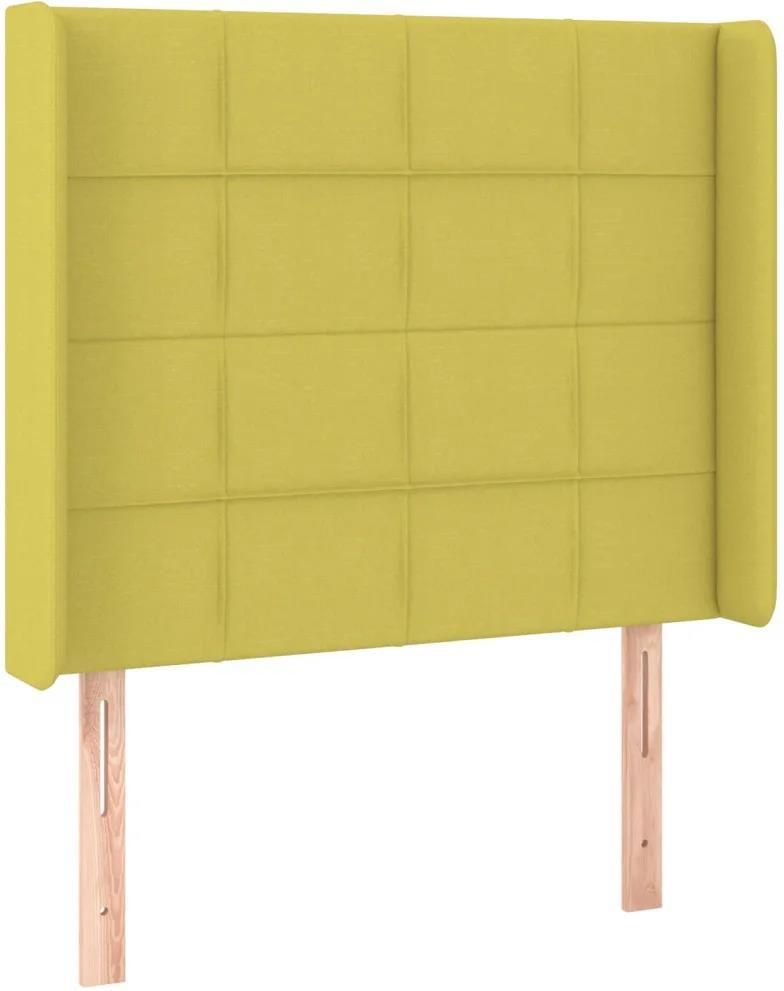 Vidaxl Zagłówek Uszak Zielony 93X16X118 128 Cm Tkanina 13452-3119569 ...