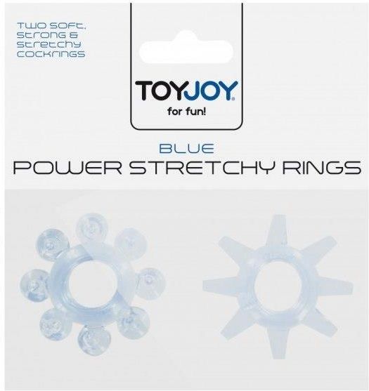 Pierścień-Power Stretchy Rings Blue 2Pcs - Ceneo.pl