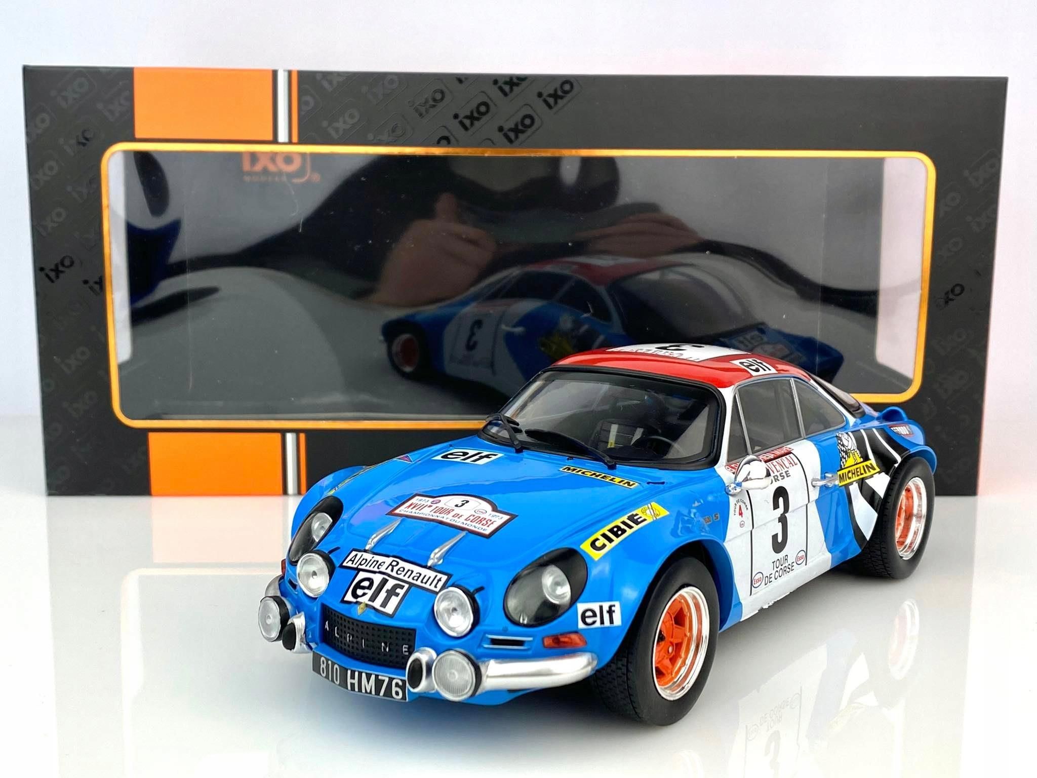 Alpine Renault A110 #3 Tour de Corse 1973 Ixo 1:18 - Ceny i opinie ...
