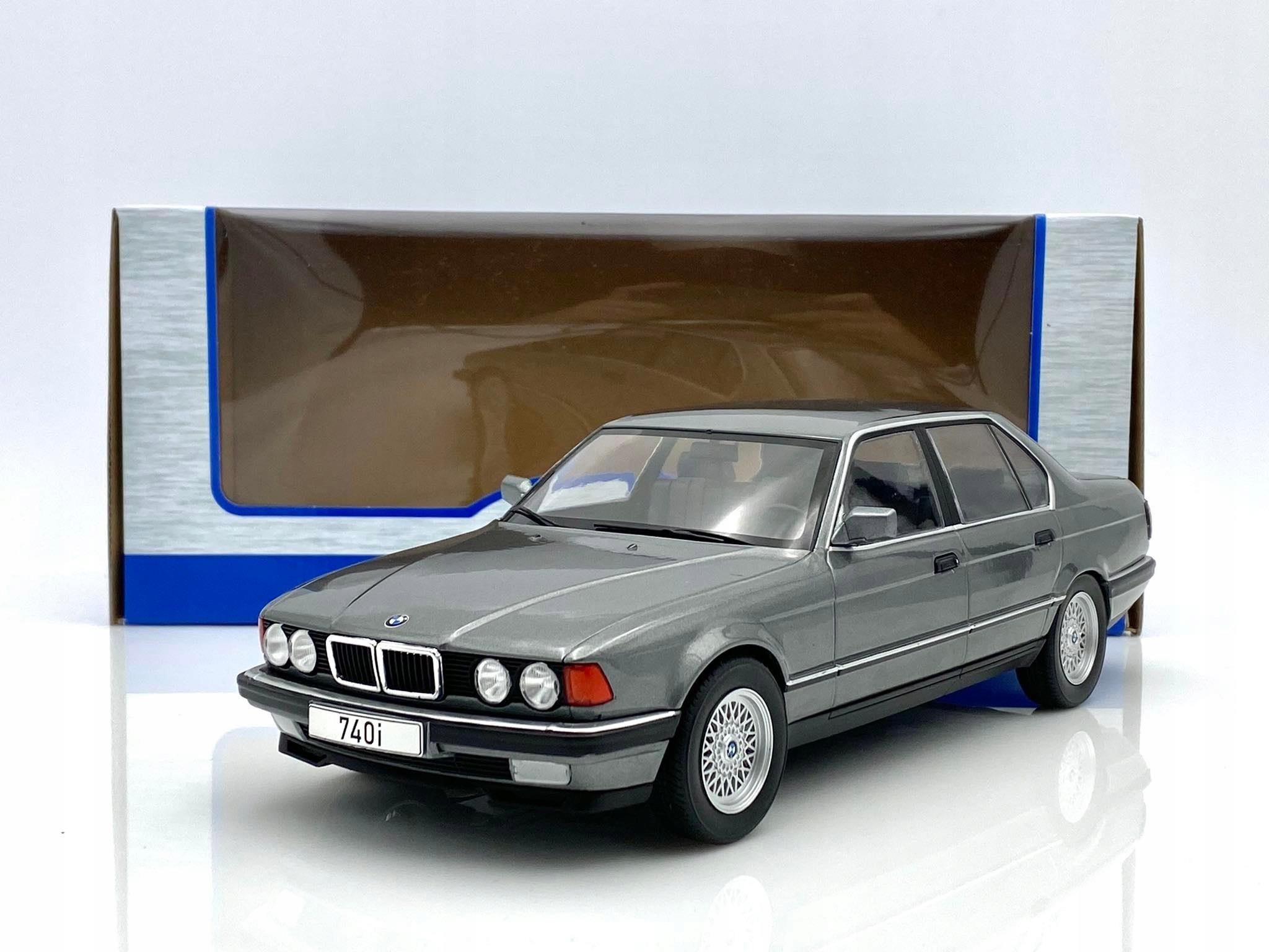 Bmw 750i (E32), greymetallic Mcg 1:18 - Ceny i opinie - Ceneo.pl